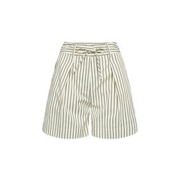 Shorts Levete Room "Levete Room Shorts LR-LUCILLA 2", Damen, Gr. L, Normalgrößen, l895c, chocolate combi, Obermaterial: 55% Polyester, 45% Baumwolle, Hosen