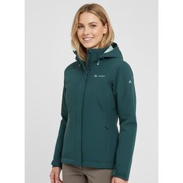 Outdoorjacke Vaude "SE WO BORMIDA JACKET", Damen, Gr. 46, deep pond, Obermaterial: 100% Polyester. Futter: 100% Polyamid. Wattierung: 100% Polyester, normal, Jacken, wasser- & winddicht & atmungsaktiv & wattiert