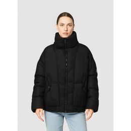 Steppjacke Only "ONLTAMARA LIFE OVERSIZED JACKET CC OTW", Damen, Gr. L, schwarz, Web, Obermaterial: 100% Polyester, unifarben, regular fit, Jacken