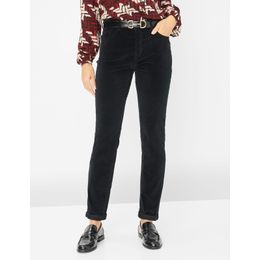 5-Pocket-Hose Brax "Style MARY", Damen, Gr. 38, Normalgrößen, schwarz, Web, 74% Baumwolle, 25% Viskose, 1% Elasthan, Hosen
