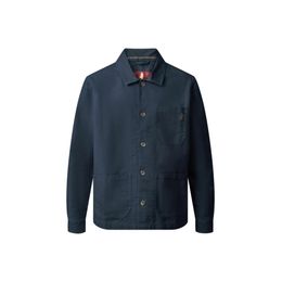 Langarmhemd MCS "MCS Shirt Craig", Herren, Gr. L, Normalgrößen, schwarz sapphire, Obermaterial: 100% Baumwolle, Hemden