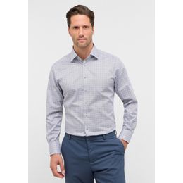 Langarmhemd Eterna "MODERN FIT", Herren, Gr. 44, Normalgrößen, mandel, Twill, 100% Baumwolle, tailliert, Manschette, Hemden, NON IRON (bügelfrei)