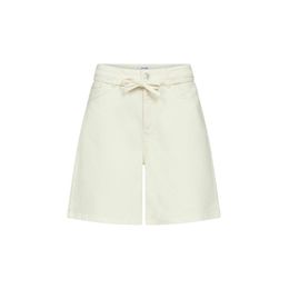 Shorts Levete Room "Levete Room Shorts LR-KOSA 10", Damen, Gr. L, Normalgrößen, l101, star weiß, Obermaterial: 99% Baumwolle, 1% Elasthan, Hosen
