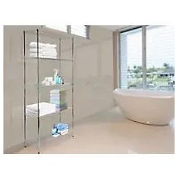 Mammut Silber Regal 900 x 600 x 2.000 mm Silber