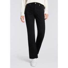 Slim-fit-Jeans BOSS Orange "Ada 12.0 Premium Damenmode", Damen, Gr. 27, Länge 32, schwarz 008, Denim/Jeans, Obermaterial: 98% Baumwolle, 2% Elasthan, unifarben, slim fit lang, Jeans, High Rise