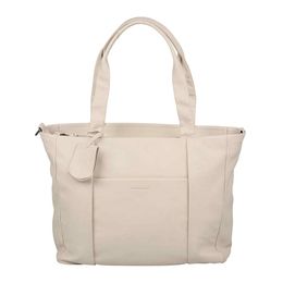 Burkely Leder-Shopper "Just Jolie" in Creme - (B)45 x (H)30 x (T)10 cm - 48% | Damen-taschen