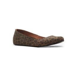 Comfortfusse Leder-Ballerinas in Braun - 63% | Größe 39 | Damen-ballerinas