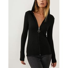 LA Angels Pullover in Schwarz - 45% | Größe M | Damen-pullover-cardigans
