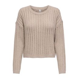 Only Pullover in Beige - 50% | Größe L | Damen-pullover-cardigans