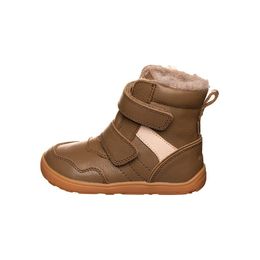 bisgaard Leder-Barfußschuhe in Hellbraun - 45% | Größe 29 | Baby-stiefel-boots