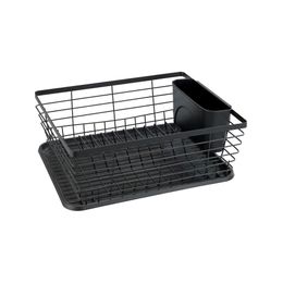 Wenko Abtropfgestell "Drip" in Schwarz - (B)36 x (H)15 x (T)30 cm - 14% | Putzutensilien