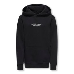 Only & Sons Only&Sons Hoodie "Curated" in Schwarz - 24% | Größe 134/140 | Kinder-sweatshirts-jacken