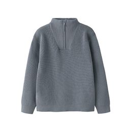 name it Pullover "Nesolle" in Grau - 16% | Größe 122/128 | Kinder-pullover