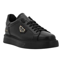 Philipp Plein Low-Top Sneaker - Lo-Top Turnschuhe Titan - Gr. 36 (EU) - in Schwarz - f&uuml;r Damen