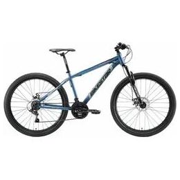Mountainbike Bikestar Gr. 43, blau, Fahrr&auml;der, 43cm, 27,5 Zoll (69,85cm), f&uuml;r Damen und Herren, Kettenschaltung