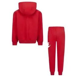 Jogginganzug Nike SPORTSWEAR "NKN CLUB FLEECE SET", Kinder, Gr. 4 (104), rot (university rot), Sweatware, Obermaterial: 60% Baumwolle, 40% Polyester, unifarben, Sportanzüge, für Kinder