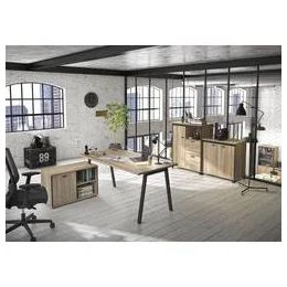 Aktenschrank GAMI "MAMBO", braun (eiche sonoma), B:86cm H:112cm T:46cm, Spanplatte, Schränke, 1 Schublade für Hängeregister