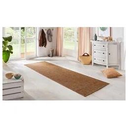 Läufer Hanse Home "Nature, In- und Outdoor" Gr. 12, braun, B:80cm H:5mm L:250cm, Kunstfaser, Teppiche, Teppich, Wetterfest, Balkon, Flur, Wohnzimmer, Wasserfest, Sisal Optik