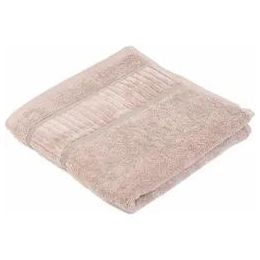 Gözze Handtücher GÖZZE "BIO Frottier", grau (taupe), B:50cm L:100cm, Walkfrottier, Obermaterial: 100% Baumwolle, Handtücher, im Set, Bio-Baumwolle, Pastell Farben, mit geschorener Bordüre