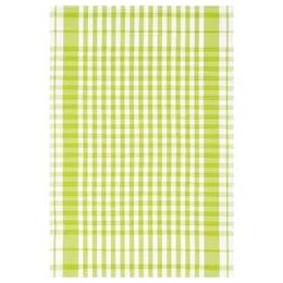 Geschirrtuch stuco "vichy", grün (hellgrün, weiß), B:50cm L:70cm, 100% Baumwolle, Geschirrtücher