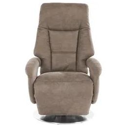 Sit & More TV-Sessel SIT & MORE "Enjoy", grau (taupe), B:74cm H:109cm T:77cm, Luxus-Microfaser (100% Polyester);Luxus-Kunstleder;NaturLEDER (echtes Rindsleder), Sessel, Fernsehsessel, in Größe S, wahlweise mit Motor und Aufstehhilfe