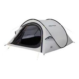 Wurfzelt High Peak "Boston 2", grau (aluminium,, dunkelgrau), Zelte, B/H/L: 130 x 95 x 250, B:130 H:95 L:250