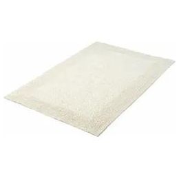 Badematte Kleine Wolke "Cotone" Gr. 2, beige (natur), H:17mm, Baumwolle, Badematten, Badteppich, Uni Farben, reine Baumwolle, waschbar
