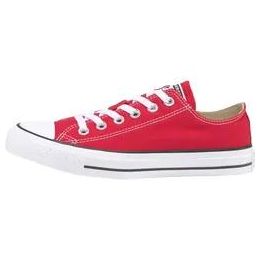 Sneaker Converse "Chuck Taylor All Star Ox", Gr. 45, rot, Textil, Sportlich, Schuhe Skaterschuh Canvassneaker Sneaker low