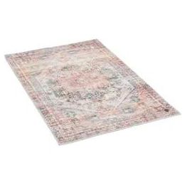 Badematte Tom Tailor HOME "Oriental Bath THREE", bunt, H:7mm, Polyester, Badematten, Badteppich, Orient-Optik, Vintage Design, waschbar
