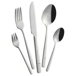Besteck-Set Mulex "Oceanside", silber (edelstahlfarben), 30, Edelstahl 18/0, Essbesteck-Sets, poliert