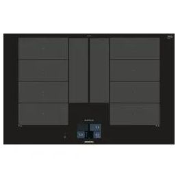 Siemens Flex-Induktions-Kochfeld von SCHOTT CERAN, schwarz, B:79,2cm H:5,6cm T:51,2cm, Kochfelder, mit cookConnect-System