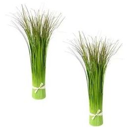Kunstgras Creativ green "Stehgrasbusch", grün, H:45cm Ø:25cm, Kunststoff, Kunstpflanzen