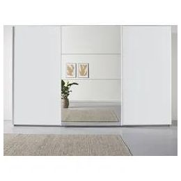 Schwebetürenschrank Rauch "Kleiderschrank Schrank Garderobe TOPSELLER OTELI inkl. Inneneinteilung", weiß, B:360cm H:229cm T:62cm, Holzwerkstoff, Schränke, mit 3 Innenschubladen sowie zusätzlichen Einlegeböden MADE IN GERMANY