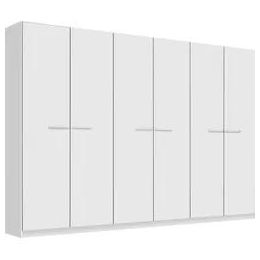 Drehtürenschrank Rauch "Kleiderschrank Schrank Garderobe TOPSELLER OTELI inkl. Inneneinteilung", weiß (alpinweiß), B:271cm H:210cm T:54cm, Holzwerkstoff, Schränke, mit zusätzlichen Einlegeböden, optional mit Spiegel MADE IN GERMANY