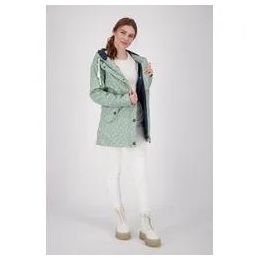 Regenjacke ANKERGLUT "Friesennerz HALIFAX ANCHOR WOMEN", Damen, Gr. 48 (XL), grau, Obermaterial: 100% Polyurethan; Futter: 100% Polyester, Casual, mit Druckknopf, Jacken, auch in Großen Größen erhältlich