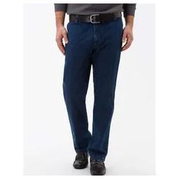 Bequeme Jeans Eurex By Brax "Style JIM", Herren, Gr. 28, Normalgr&ouml;&szlig;en, blau (dunkelblau), Denim/Jeans, 89% Baumwolle, 9% Elastomultiester, 2% Elasthan, regular fit, Jeans