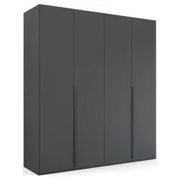 Drehtürenschrank Rauch "Kleiderschrank Schrank Garderobe Wäscheschrank PURISMA in schlichter", grau (graphit), B:201cm H:223cm T:60cm, Holzwerkstoff, Schränke, Eleganz mit umfangreicher Innenausstattung MADE IN GERMANY, Topseller