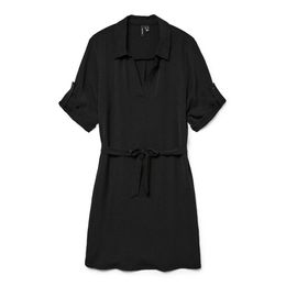 Vero Moda Curve Kleid 'VMCalva' Damen Gr&ouml;&szlig;e 44 schwarz Winterkleid