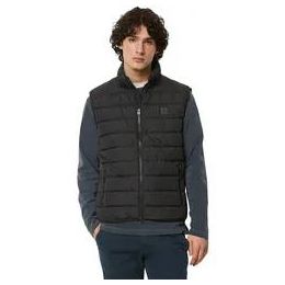 Marc O'Polo Steppweste MARC O'POLO "aus recycelter Qualität", Herren, Gr. 3XL, schwarz, Obermaterial: 100% Polyester; Füllung: 100% Polyester; Futter: 100% Polyamid, unifarben, regular fit, Westen