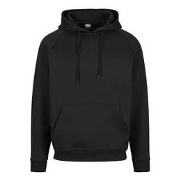 Sweatshirt Urban Classics "Urban Classics Herren Blank Hoody", Herren, Gr. 3XL, schwarz, 65% Baumwolle, 35% Polyester, unifarben, Sweatshirts