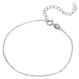 Silberkette Firetti "Schmuck Geschenk Silber 925 Armband Kette Fußkette Bauchkette Kugeln" Gr. 21, silber (silberfarben), Halsketten, Damen, 21, Silber 925 (Sterlingsilber), B: 1mm, in verschiedenen Längen erhältlich, B:1mm