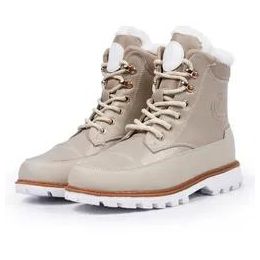 Winterboots Luhta "REILU MS", Damen, Gr. 40, beige, Synthetik, Textil, Schuhe, Snowboots, Winterstiefel, Winterschuhe, gefüttert