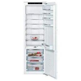 Bosch Einbaukühlschrank "KIF82PFE0", Energieeffizienz: E (A-G), silber, Rechtsanschlag, wechselbar, Kühlschränke