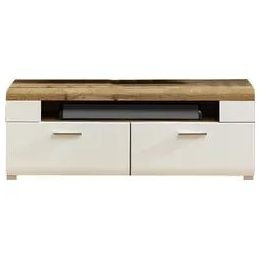 TV-Schrank Innostyle "FUN PLUS, TOPSELLER", weiß (weiß matt), B:140cm H:51cm T:47cm, FSC-zertifizierter Holzwerkstoff, Schränke, Maße: 140 x 51 x 47 cm (B/H/T), Softclose-Schubladen