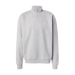 Pegador Sweatshirt Herren Gr&ouml;&szlig;e S graumeliert / wei&szlig;