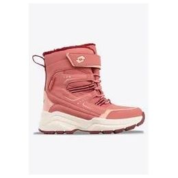 Winterboots Lotto, Damen, Gr. 32, rosa (dunkelrose, rose), Synthetik, Schuhe, Winterschuhe, Winterstiefel, Snowboots, wasserdicht & gefüttert