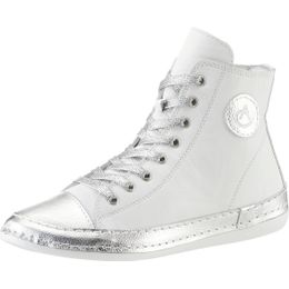 Andrea Conti Damen Sneaker wei&szlig;-silberfarben Gr&ouml;&szlig;e 37