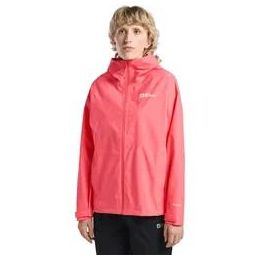 Outdoorjacke Jack Wolfskin "PRELIGHT 2.5L LT JKT W", Damen, Gr. S (36), sunset, coral, Oberstoff: 100% POLYESTER ; Futter 1: 100% POLYESTER, Jacken