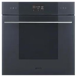 Smeg Backofen mit Mikrowelle "SO6102M2G", grau, B:59,7cm H:57,5cm, Backöfen
