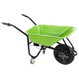 Motorschubkarre ZIPPER, grün, B:64,5cm H:76,5cm L:144cm, Motorschubkarren, ideal für den Transport von Schüttgütern rund um Haus, Hof und Garten